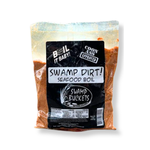Swamp Buckets® Swamp Dirt™ Seafood Boil – 1 lb – Big Dog Pet Supply
