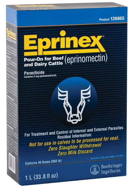 Eprinex® Pour-On – Broad-Spectrum Cattle Dewormer & Parasite Control ...