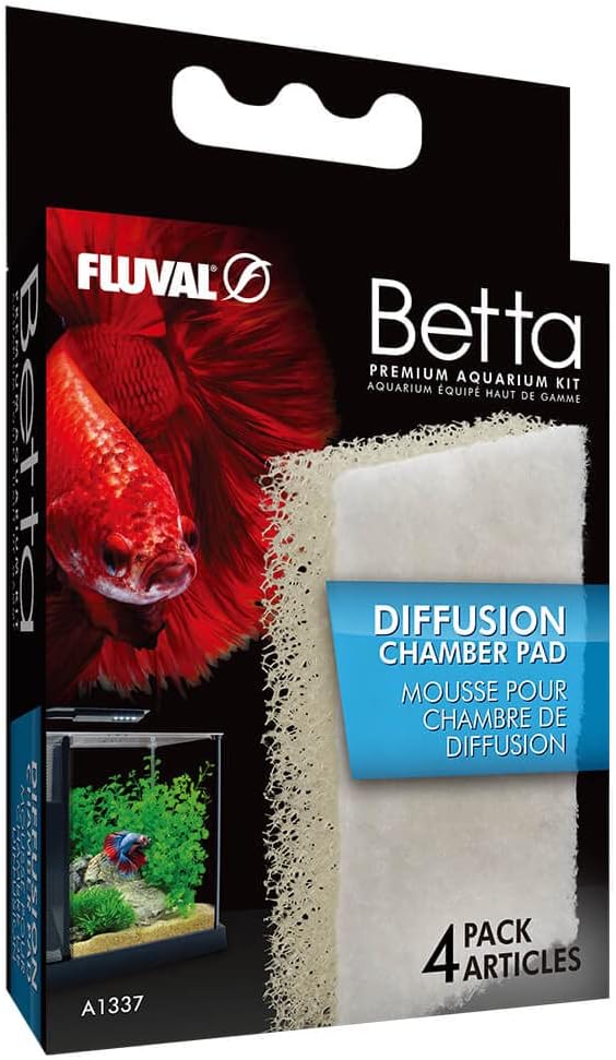 Fluval Betta Diffusion Chamber Pad, Replacement Aquarium Filter Media ...